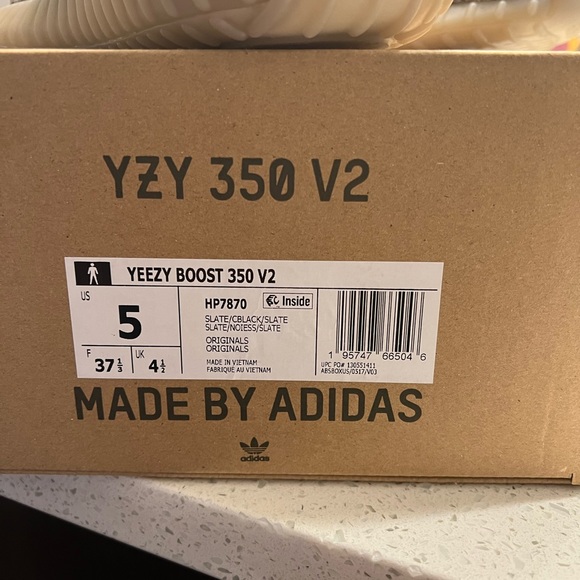 Yeezy | Shoes | Brand New Authentic Yeezys Boost 35 V2 Slatecblackslate ...